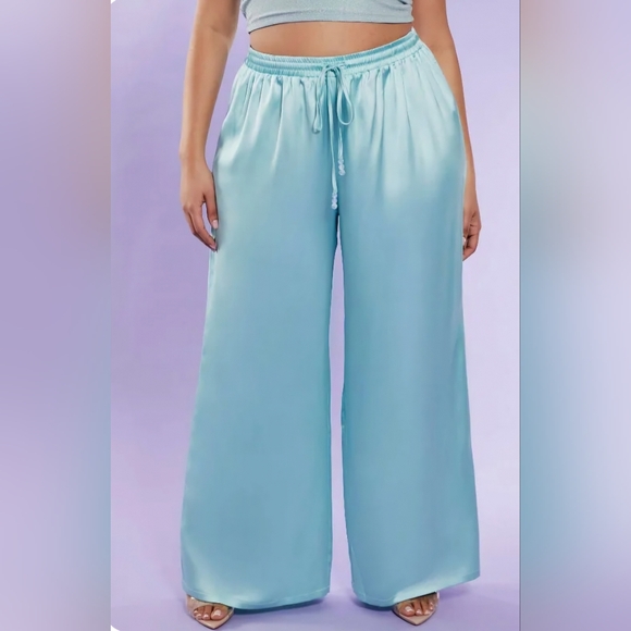 Forever 21 | Pants & Jumpsuits | Forever 2 Satin Pants 1x | Poshmark